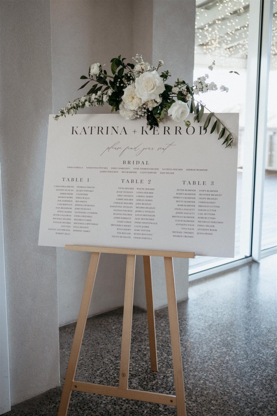 Sunshine Coast Welcome & Seating Signs Hire by Simply Style Co