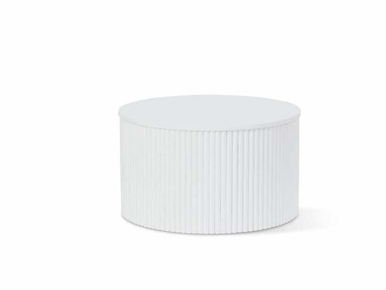 White Ribbed Coffee Tables Hire Sunshinie Coast by Simply Style Co